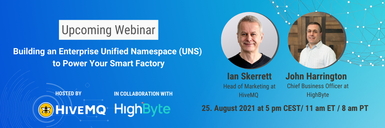 Building an Enterprise Unified Namespace to Power Your Smart Factory