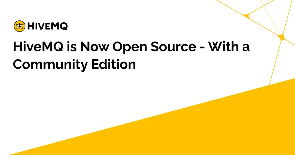 HiveMQ is Now Open Source - With a Community Edition