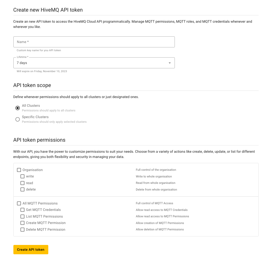 Unlocking Programmatic Workflows via REST API Support in HiveMQ Cloud ... Unlocking Programmatic Workflows via REST API Support in HiveMQ Cloud ...